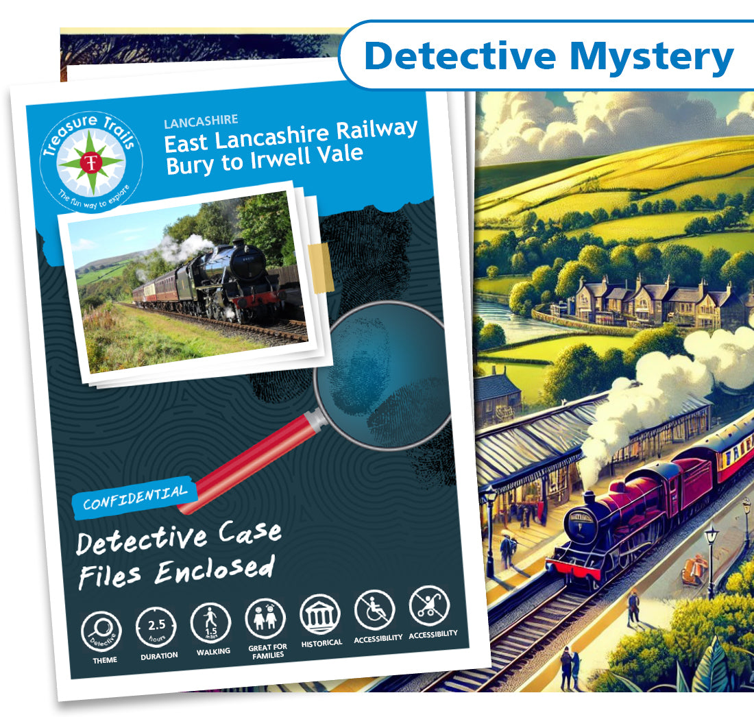 Treasure Hunt in Bury & Irwell Vale - A Railway Adventure Awaits!