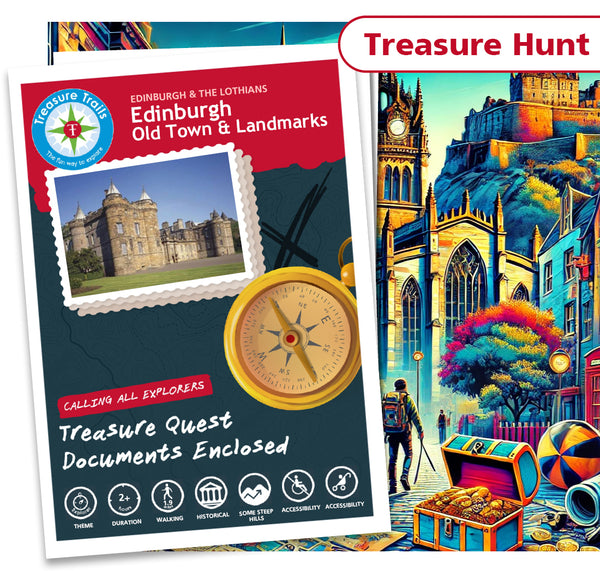 Scavenger Hunt in Edinburgh - Solve Clues & Find Hidden Gems