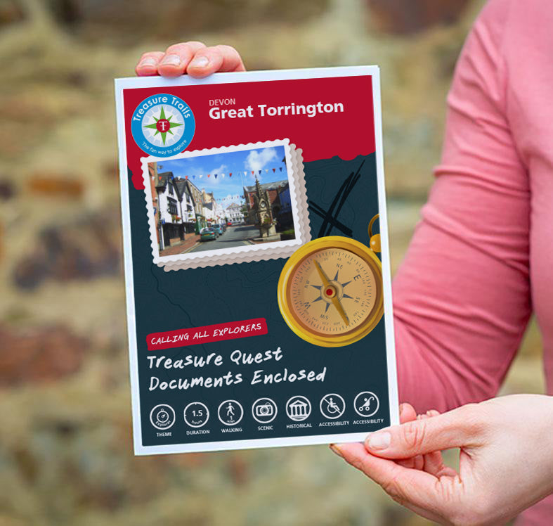 Treasure Hunt Great Torrington - Solve Clues & Find Hidden Gems
