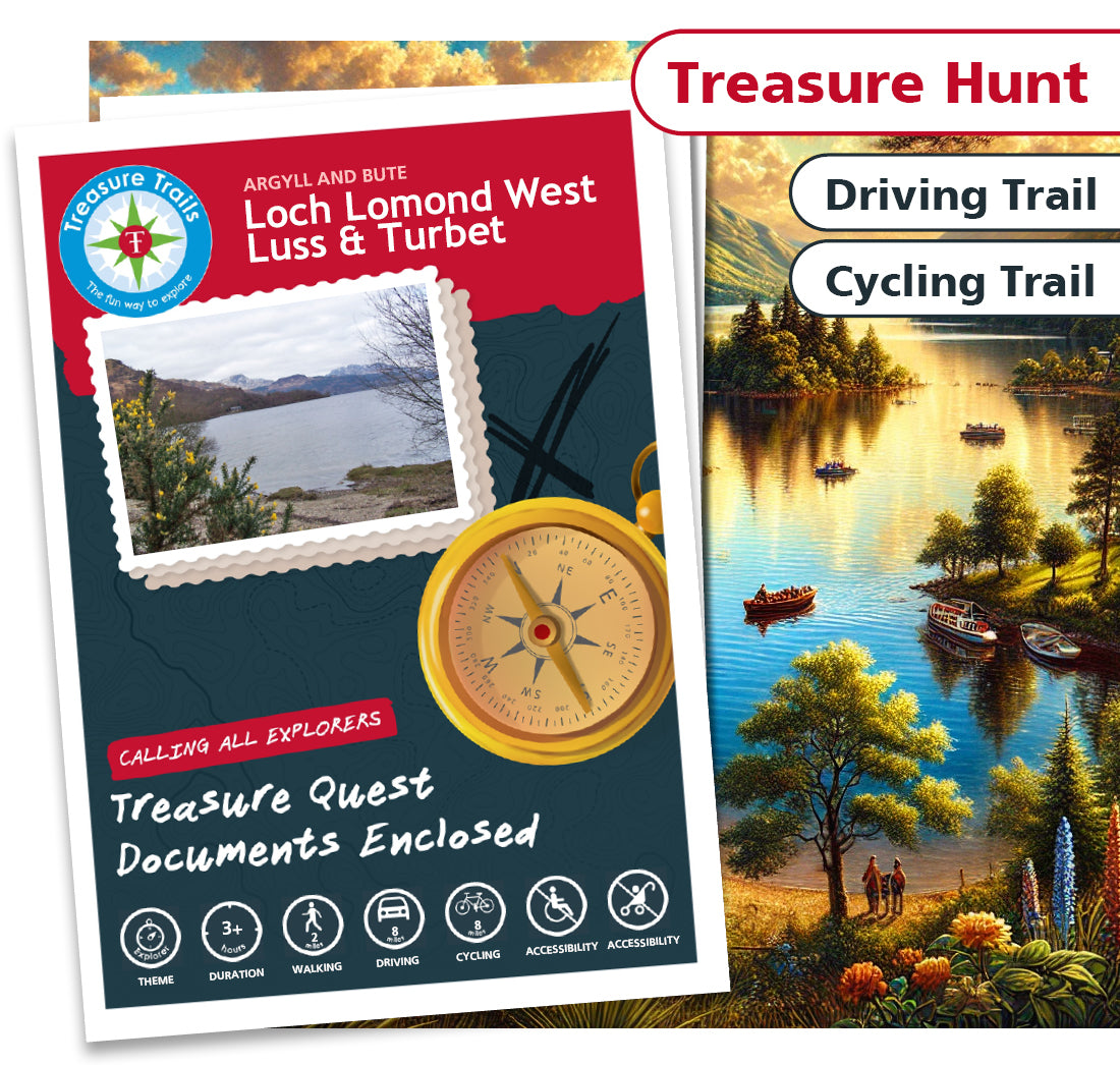 Treasure Hunt in Loch Lomond - Solve Clues & Find Hidden Gems