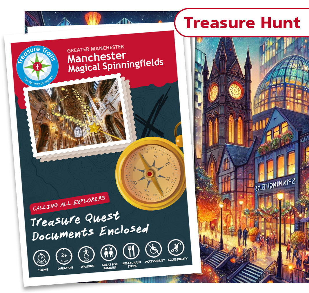 Greater Manchester Treasure Hunts & Scavenger Hunts | Only £9.99