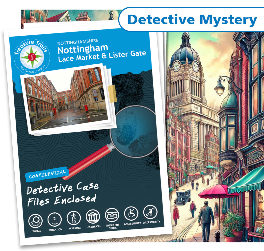 Nottinghamshire Treasure Hunts & Scavenger Hunts | Only £9.99