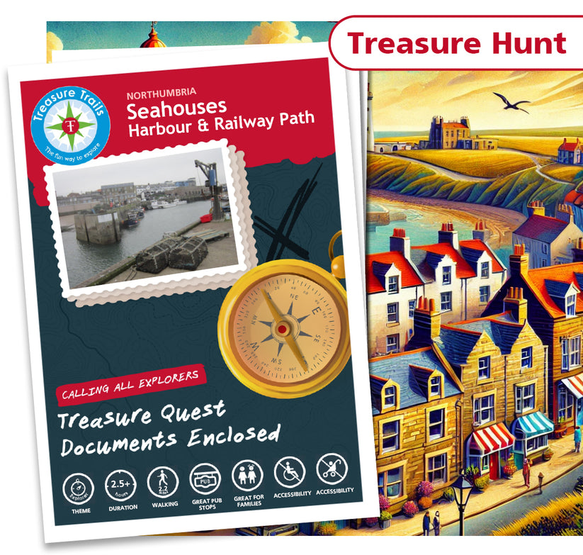 Treasure Hunt in Seahouses - Solve Clues & Find Hidden Gems