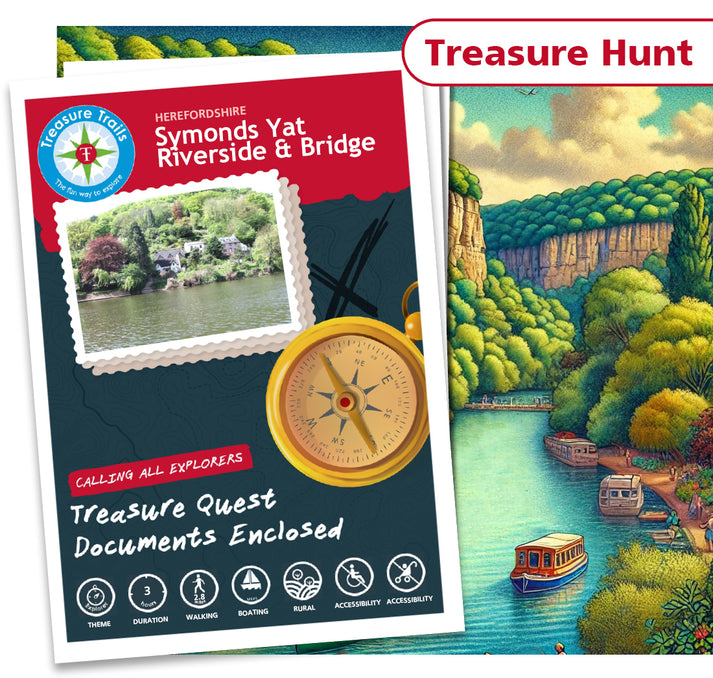 Treasure Hunt in Symonds Yat - Solve Clues & Find Hidden Gems