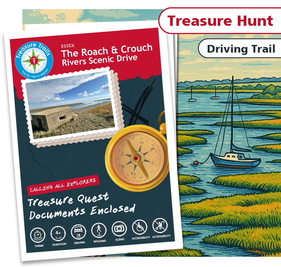 Treasure Hunt around The Roach & Crouch Rivers - Solve Clues & Find ...