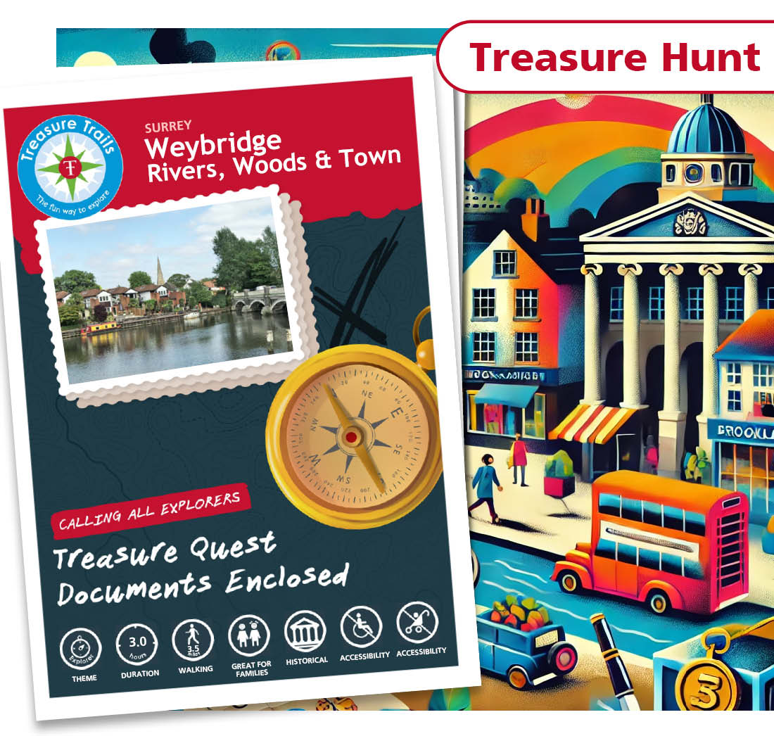 Weybridge Trail | Things To Do In Weybridge | Treasure Trails Surrey