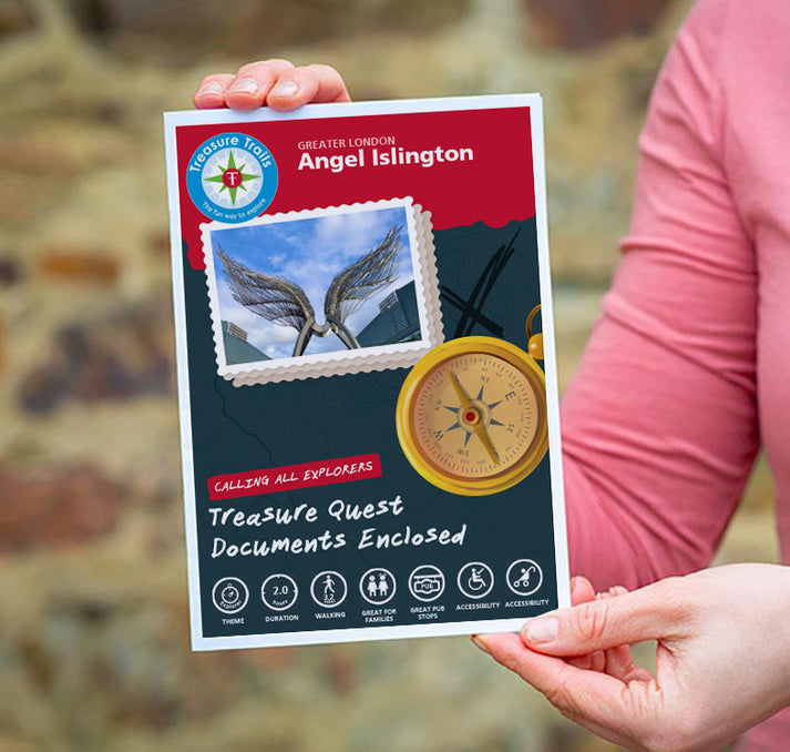 Treasure Hunt in Angel Islington - Solve Clues & Find Hidden Gems